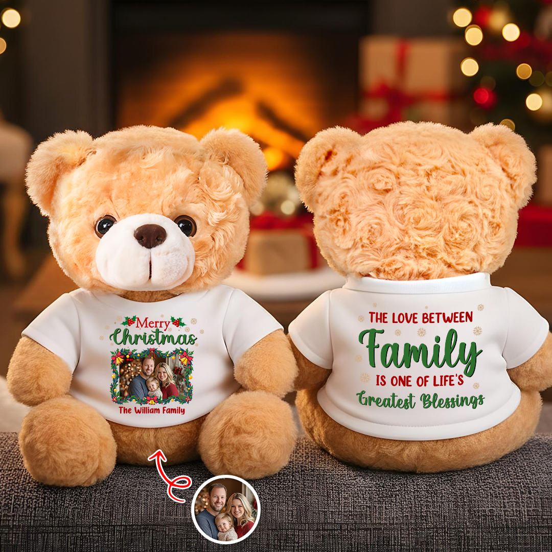Our Family - Personalized Custom Teddy Bear Plush – Jillian Customs